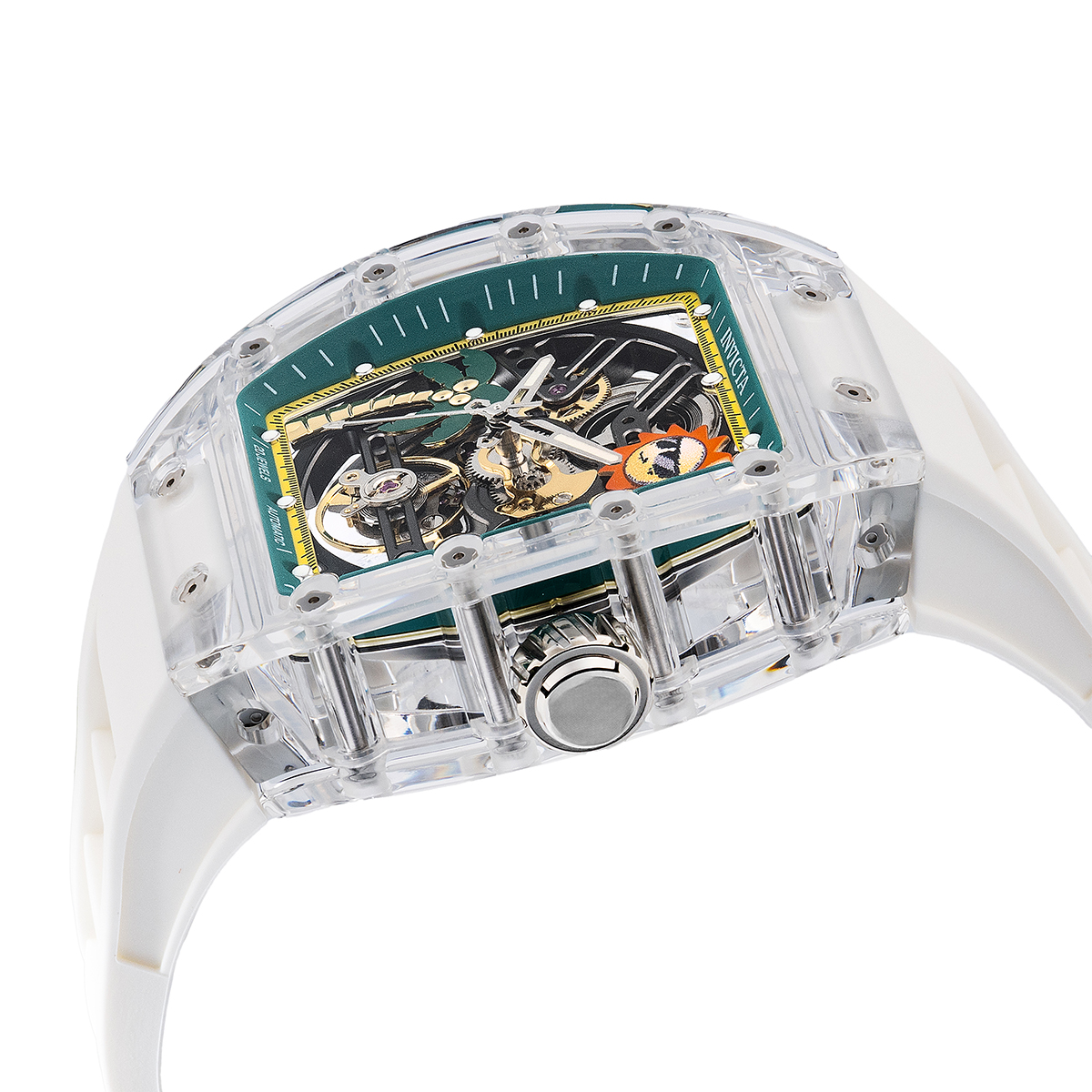 Invicta Artist Radian Prism Automatic Men's Watch w/ Skeleton Dial and ...