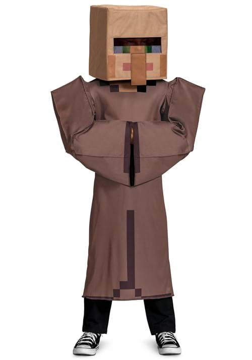 Spirit Halloween Costumes Deluxe Minecraft Villager Costume for Kids ...
