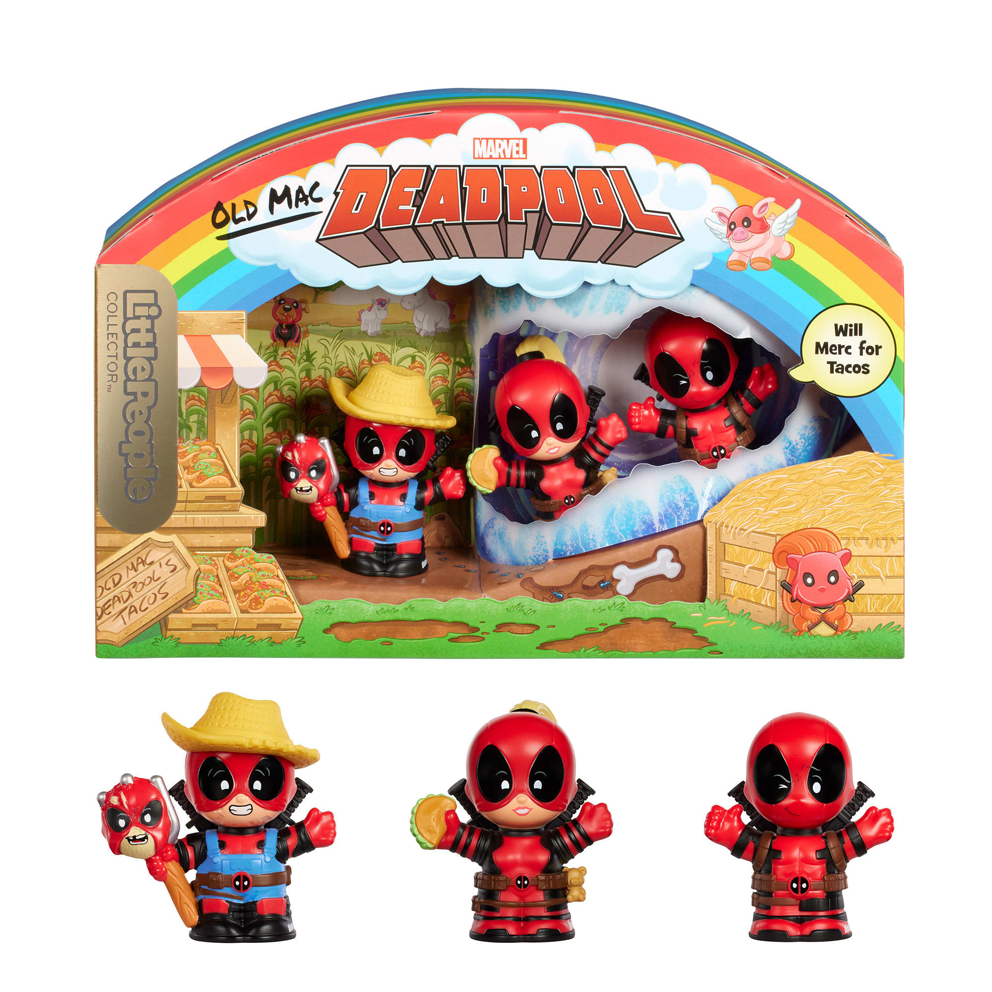 Little People Collector Deadpool Collectible Set | Amerikasepetim