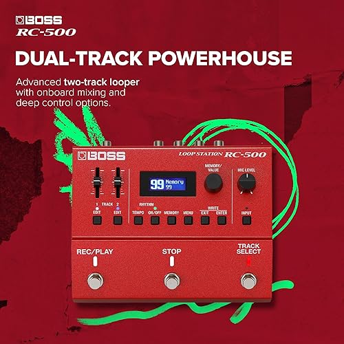 BOSS RC-500 Loop Station Gelişmiş 2 Kanallı Looper Pedalı | Amerikasepetim